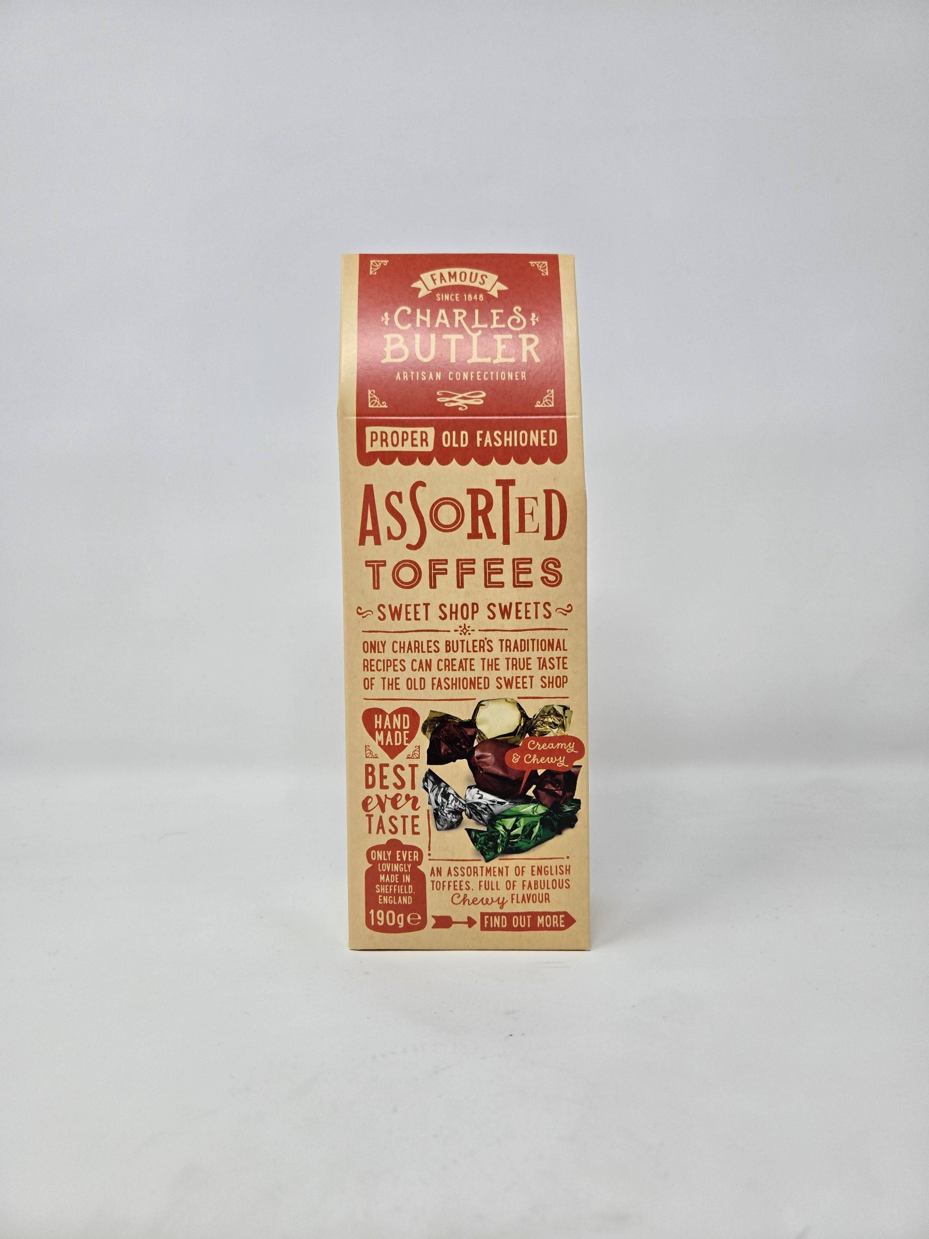 Charles Butler Assorted Toffees – Thebottleneckbroadstairs