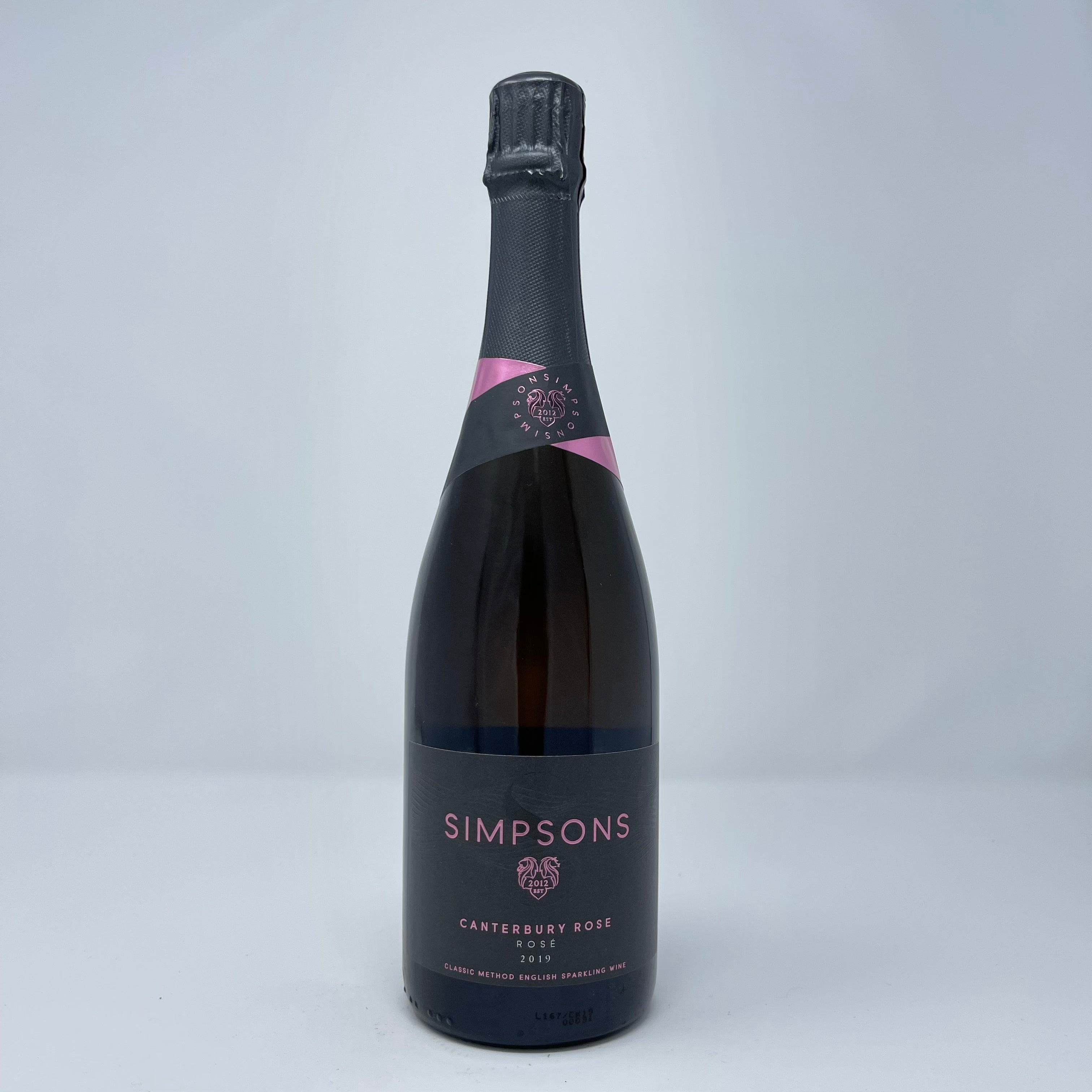 Simpsons 'Canterbury Rose' Sparkling Rosé – Thebottleneckbroadstairs